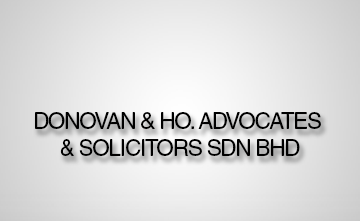 Donovan Ho Advocates Solicitors Sdn Bhd Oval Damansara